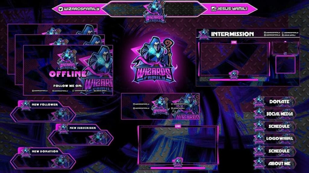 Twitch Design Package - LogoWhirl