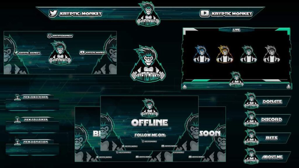Twitch Design Package - LogoWhirl